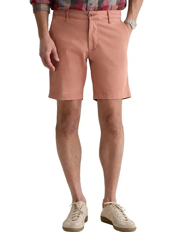 Ag Wanderer 8.5 Stretch Cotton Shorts - Sulfer Faded Salmon