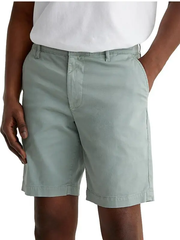 Ag Wanderer 8.5 Stretch Cotton Shorts - Sulfur Matcha Latte