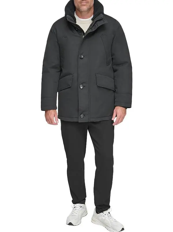 Andrew Marc Wittstock Waxed Jacket - Black