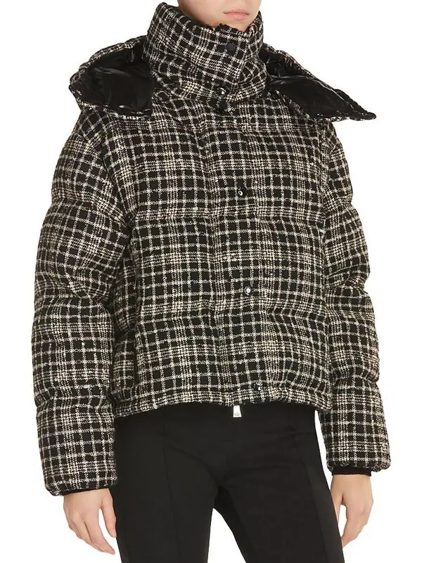 Moncler Outrage Hooded Down Jacket - Black