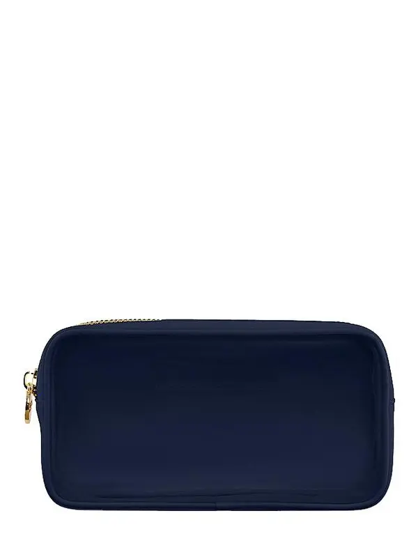 Stoney Clover Lane Clear Front Small Zip Pouch - Sapphire