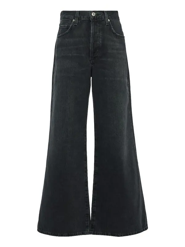 Citizens Of Humanity Beverly High-rise Bootcut Jeans - Black