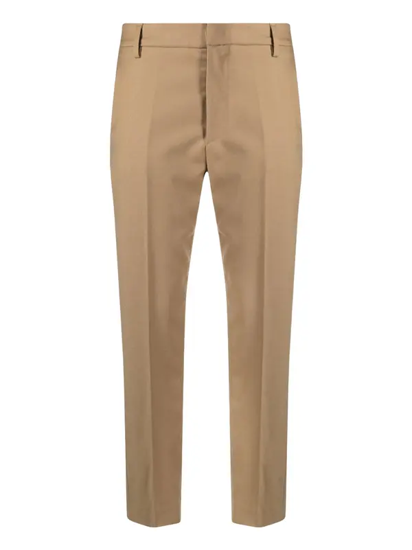 DONDUP Nima Cropped Trousers - Brown