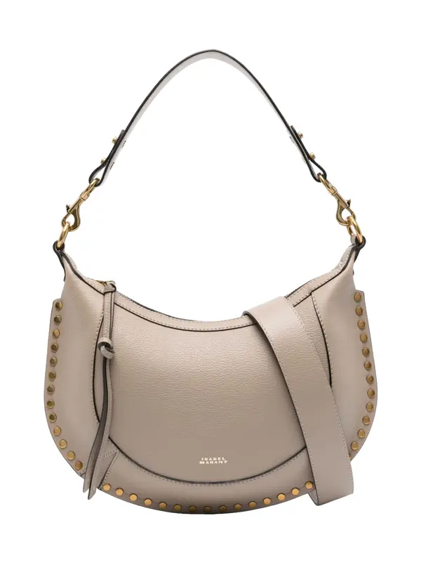 Isabel Marant Naoko Leather Cross Body Bag - Neutrals