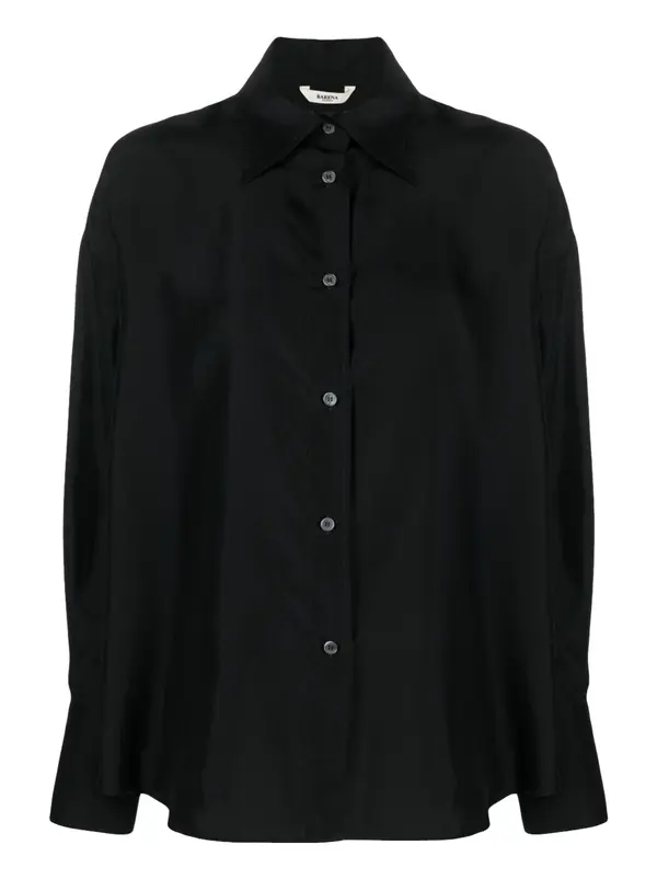 Barena Venezia Bernarda Silk Shirt - Black