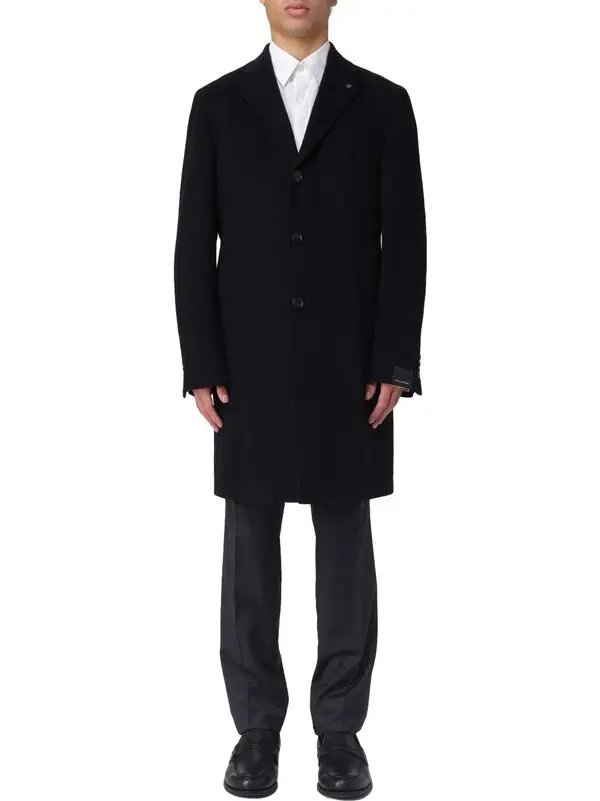 Tagliatore Tailored Coat - Black