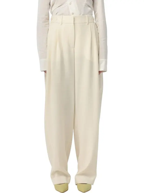 Stella McCartney Wide Leg Trousers - White