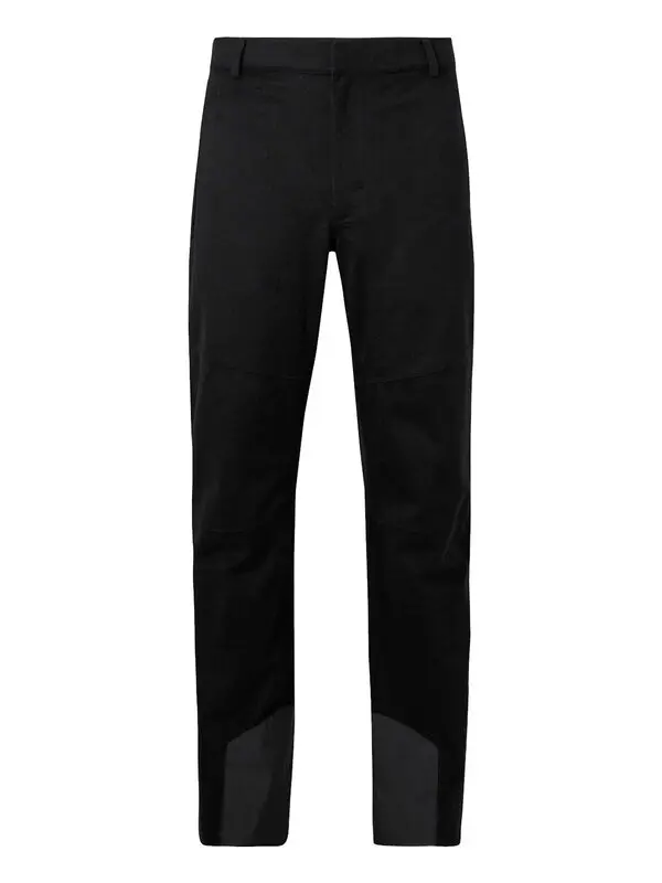 Zegna Straight-leg Padded Ski Pants - Black