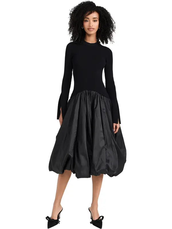 Simkhai Kenlie Midi Dress - Black