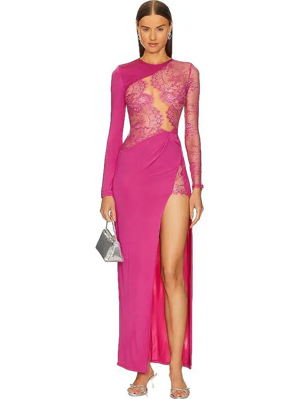 MICHAEL COSTELLO X Hillary Gown - Hot Pink