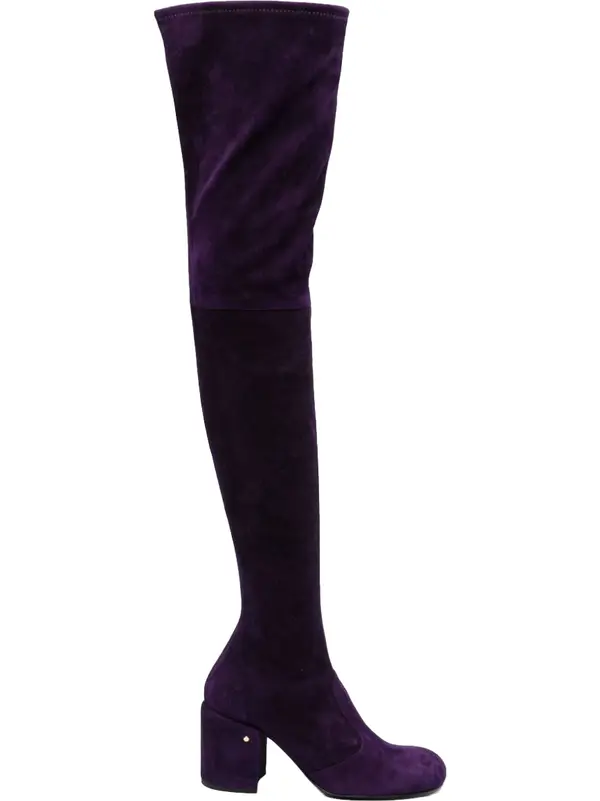Laurence Dacade Isidor 75mm Thigh-high Boots - Purple