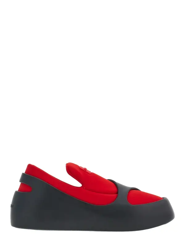 FERRAGAMO Hybrid Panelled Sneakers - Red