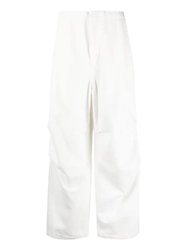 JIL SANDER Straight-leg Trousers - White