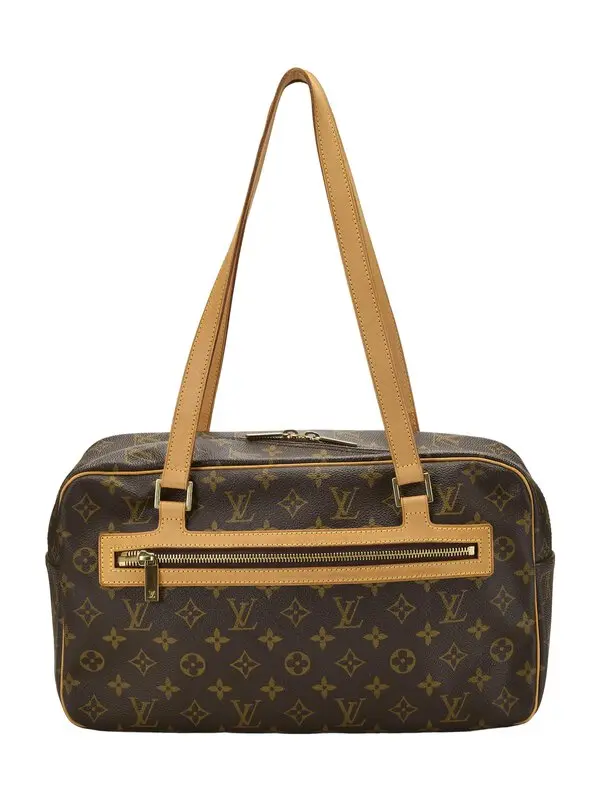 LOUIS VUITTON Monogram Canvas Cite Shoulder Bag - Brown