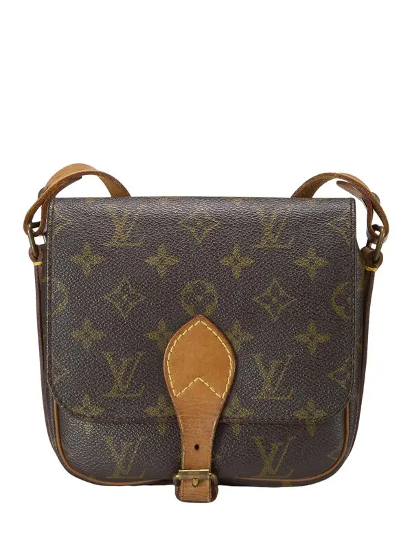 LOUIS VUITTON Monogram Canvas Cartouchiere - Brown