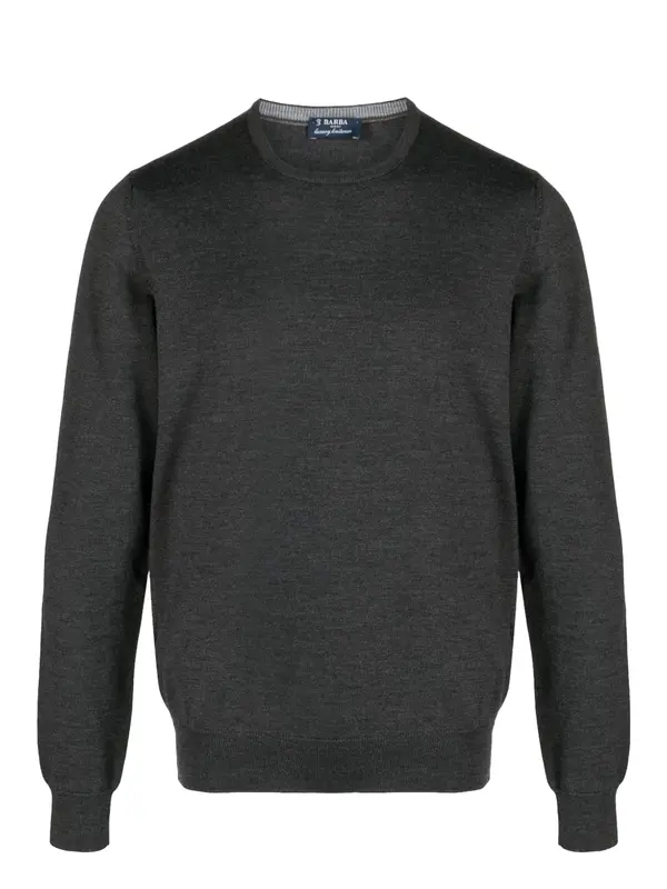 BARBA NAPOLI Fine-knit Jumper - Grey