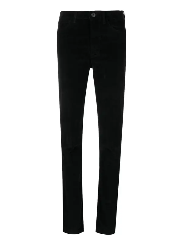 3x1 Kaya Split Slim-fit Trousers - Black