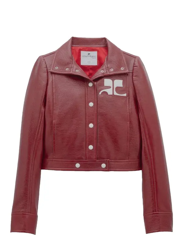 COURREGES Reedition Vinyl Jacket - Red