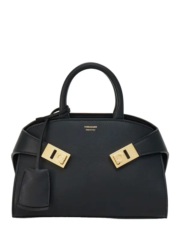 FERRAGAMO Hug Mini Bag - Black