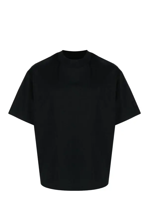 Neil Barrett Crew-neck Cotton T-shirt - Black