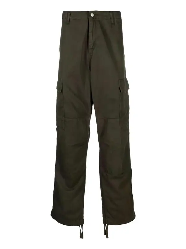 Carhartt Work In Progress Straight-leg Cargo Trousers - Green