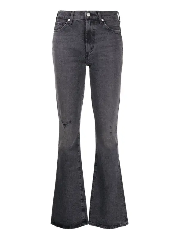 Citizens Of Humanity Lilah Flared Jeans - Black