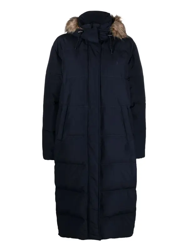 Polo Ralph Lauren Concealed-fastening Hooded Parka - Blue