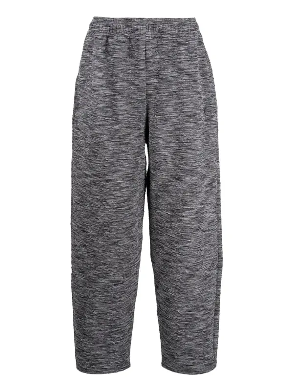 GMBH Mélange-effect Track Pants - Grey