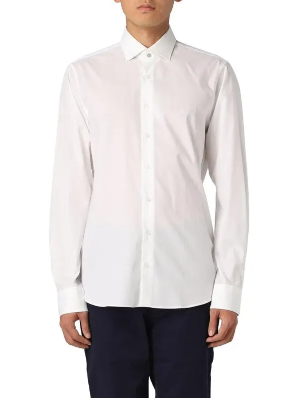 Michael Kors Shirt In Stretch Cotton - White