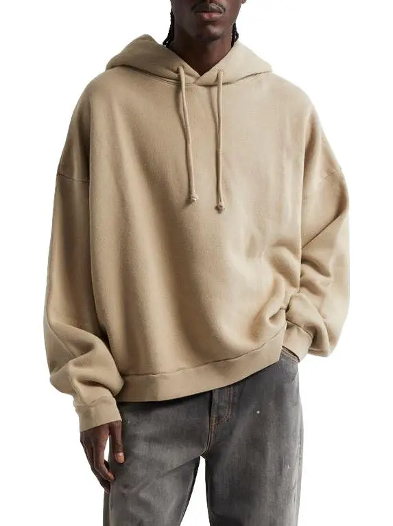 Acne Studios Relaxed Fit Hoodie - Concrete