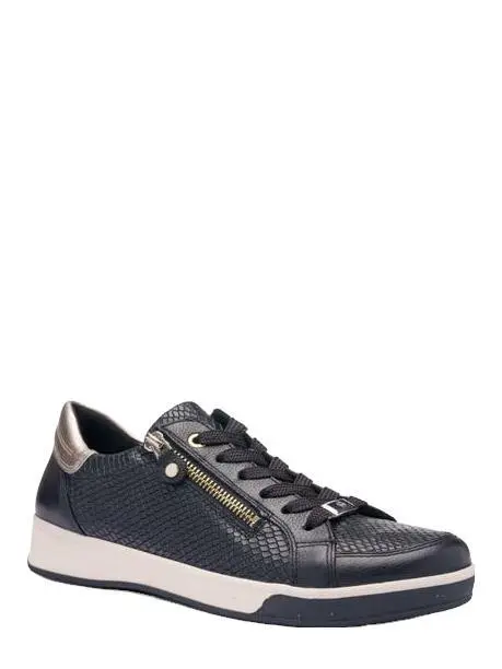ARA Rei Low-top Sneaker - Black/silver