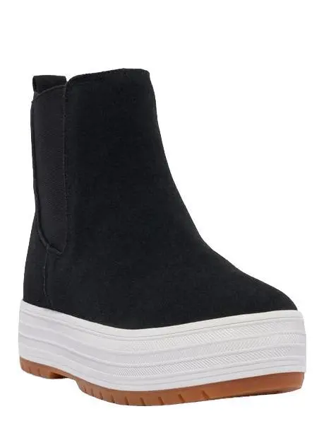 KEDS® Platform Chelsea Boot - Black