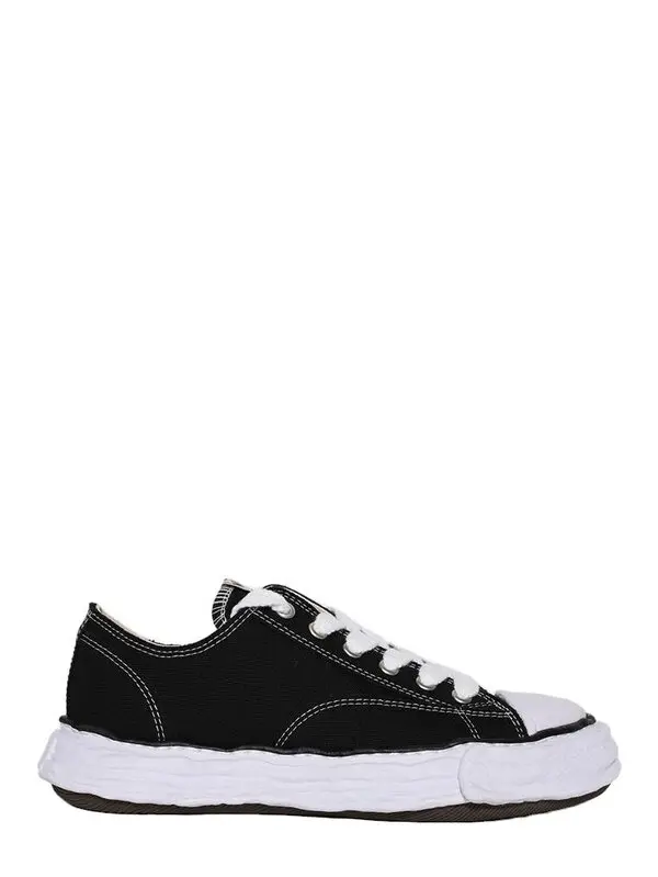 Mihara Yasuhiro Peterson Canvas Low-top Sneakers - Black