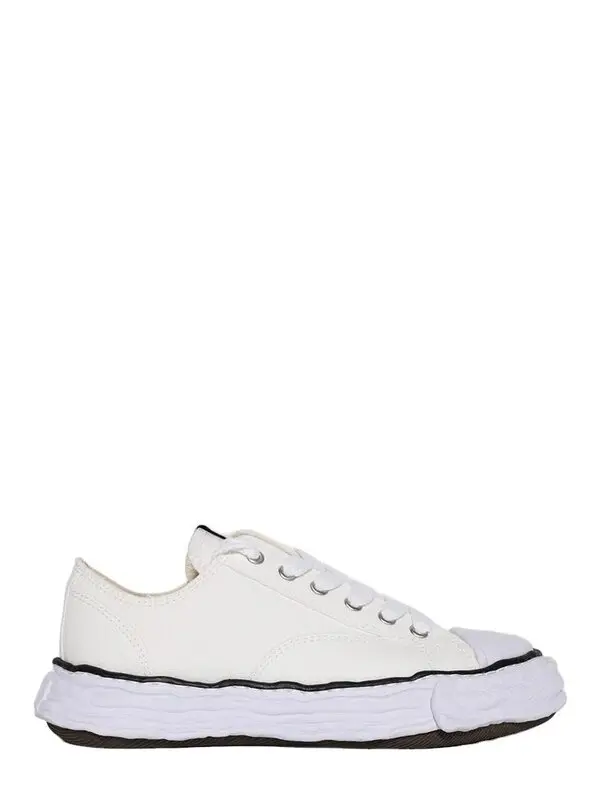 Mihara Yasuhiro Peterson Canvas Low-top Sneakers - White