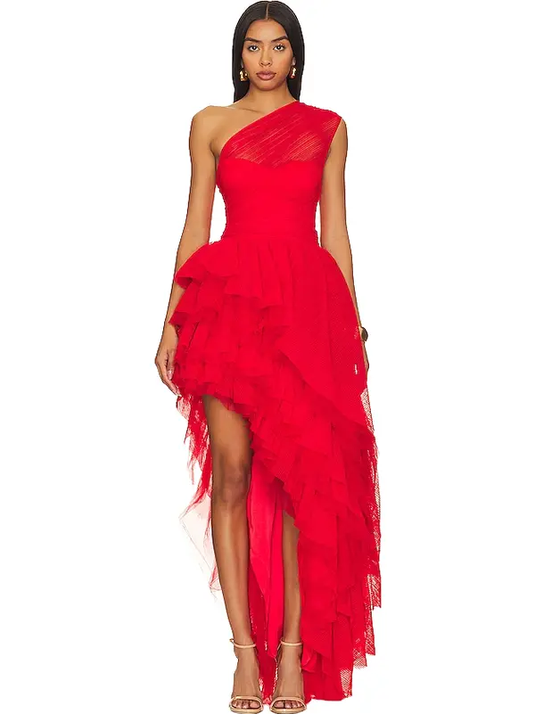 Majorelle Soriya Gown - Royal Red