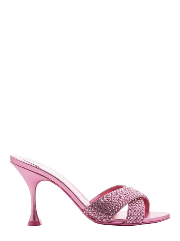 CHRISTIAN LOUBOUTIN Mariza Is Back 85mm Crystal-embellished Pumps - Pink