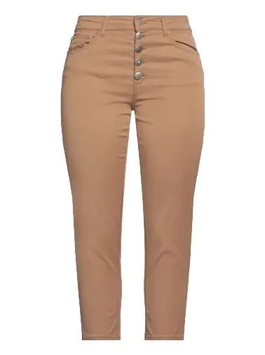 DONDUP Tapered Twill Pants - Beige