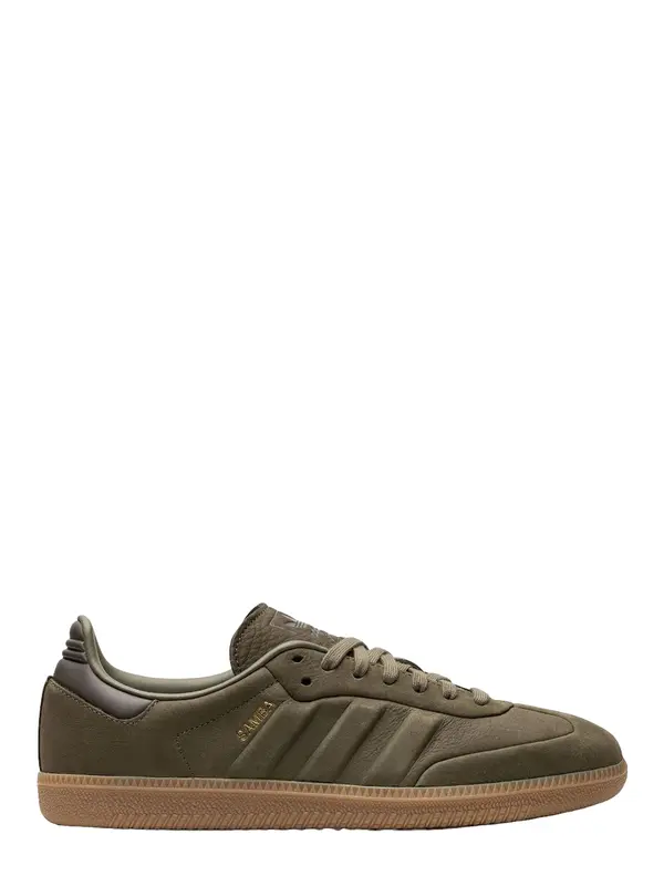 Adidas Samba Leather Sneakers - Green