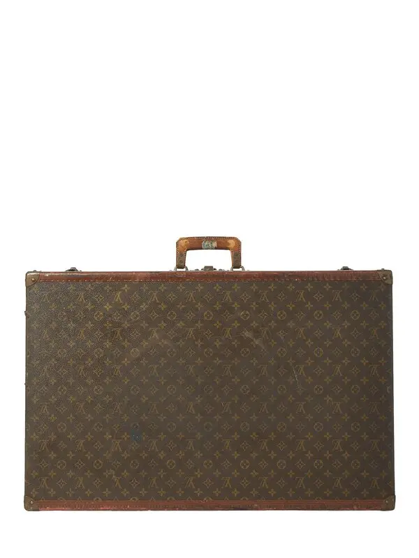 LOUIS VUITTON Monogram Canvas Zephyr Trunk 80 - Brown