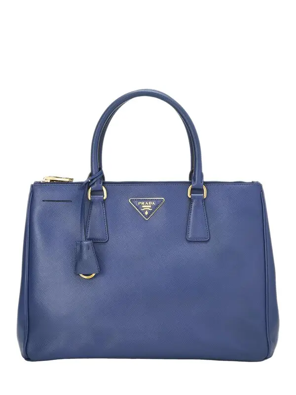 Prada Saffiano Executive Tote - Navy