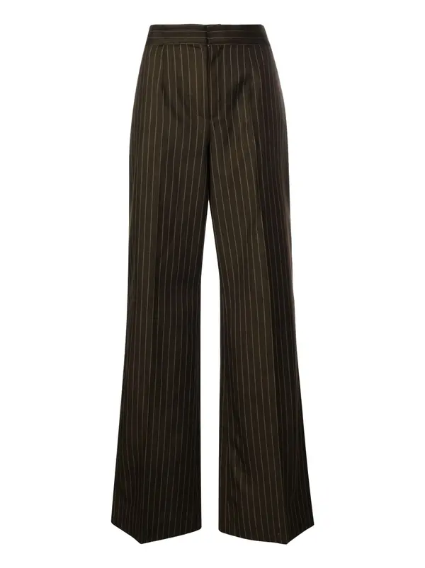 Jean Paul Gaultier Striped Thong Trousers - Brown