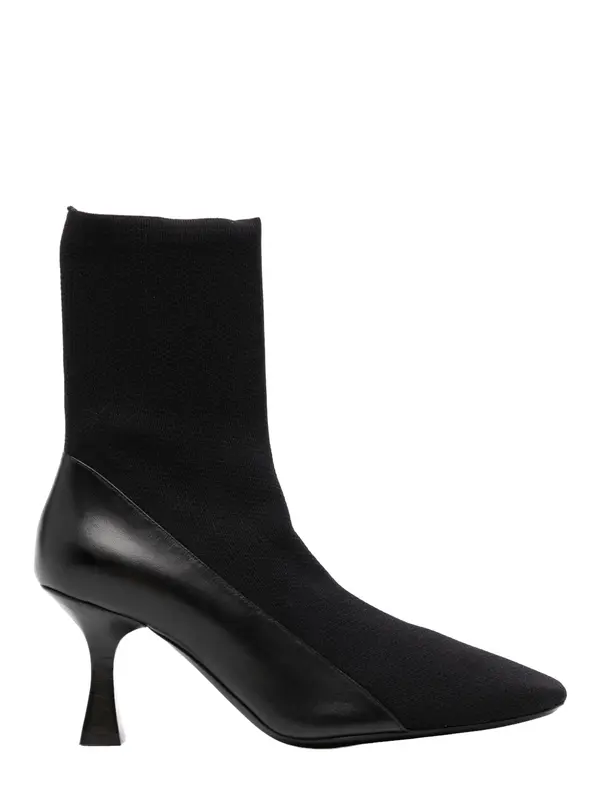 NEOUS Ruch 70mm Leather Ankle Boots - Black