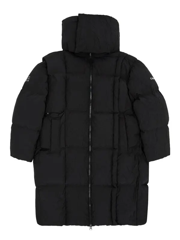 MAISON MARGIELA X Chen Peng Detachable Hood Puffer Coat - Black