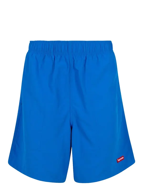 Supreme Water Box Logo Shorts - Blue