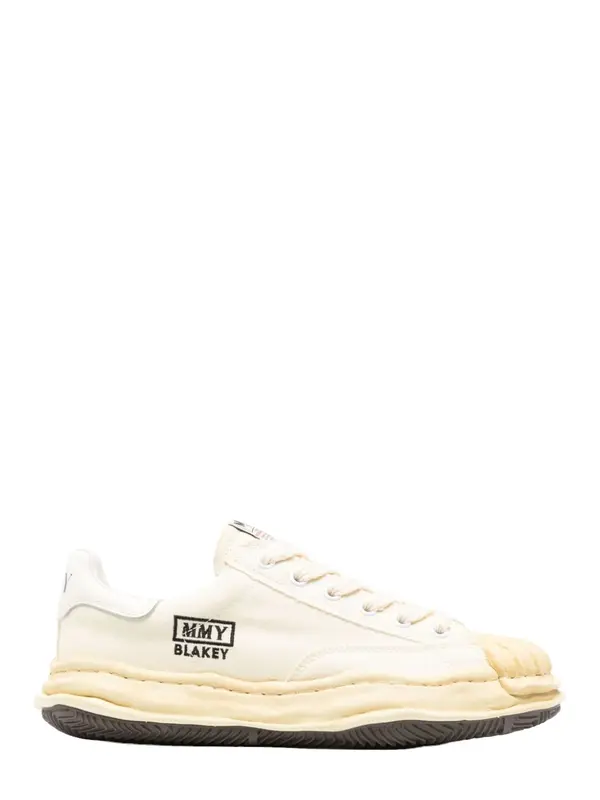 Mihara Yasuhiro Blakey Canvas Sneakers - Neutrals
