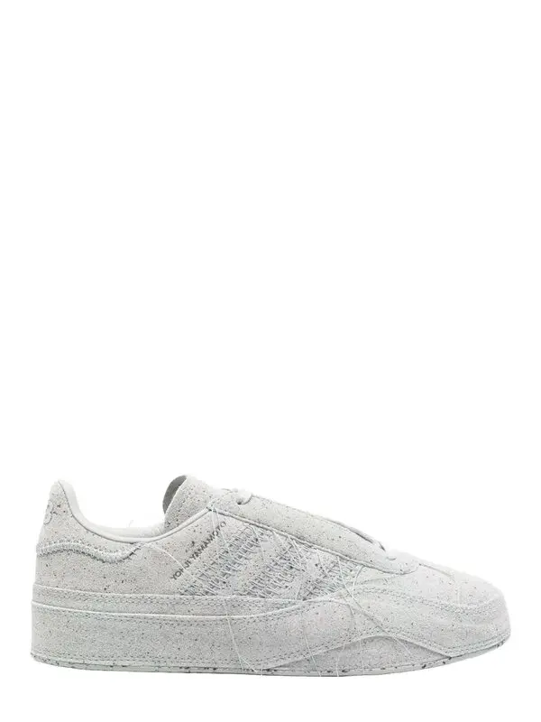Y3 Gazelle Fringed Low-top Sneakers - Grey