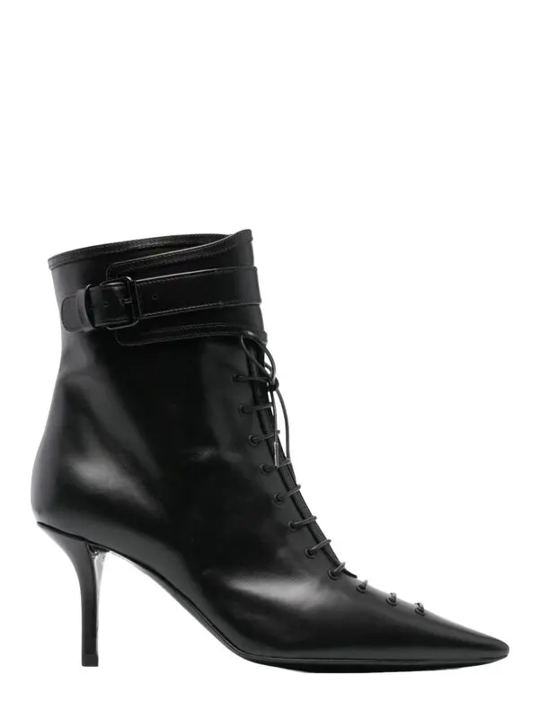 Philosophy Di Lorenzo Serafini 100mm Leather Ankle Boots - Black