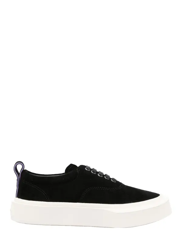 Eytys Mother Ii Suede Sneakers - Black
