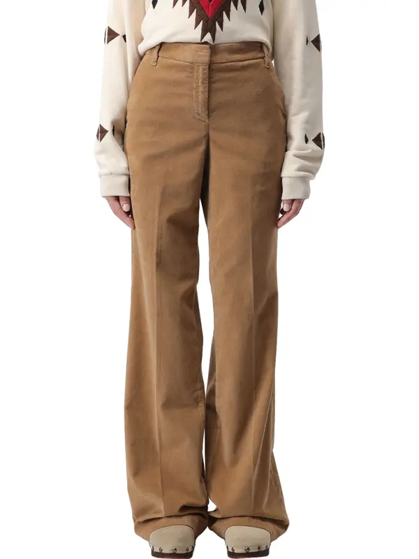 Jacob Cohen Wide Leg Trousers - Brown