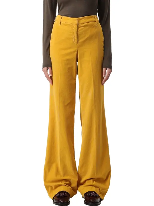 Jacob Cohen Wide Leg Trousers - Yellow